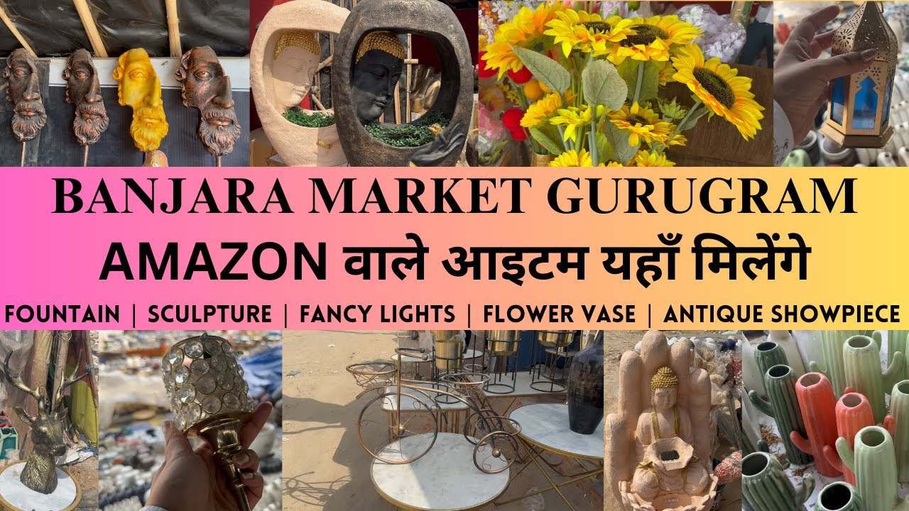 Banjara Market Gurgaon| Home Decor item| Kitchen Item| Crockery| अब ...