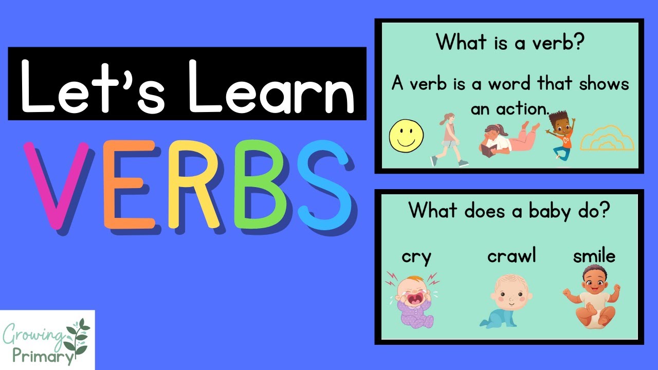 Let's Learn About VERBS - YouTube