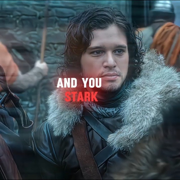 "You'll be all in Black" | John Snow X Robb Stark [EDIT] | Goth (Slowed + Reverb) - YouTube