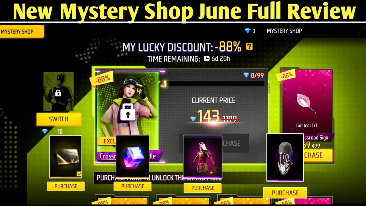 NEW MYSTERY SHOP IN FREE FIRE | MYSTERY SHOP | FREE FIRE NEW EVENT | FF ...