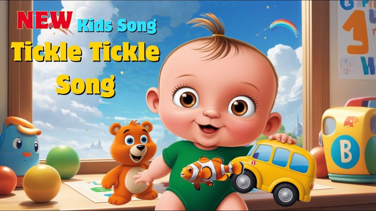 Tickle Tickle Song! | NEW Animal Time | Animals for Kids + Pandobi ...