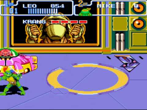 TMNT: Turtles In Time Scene 9 Starbase Where No Turtle Has Gone Before ...