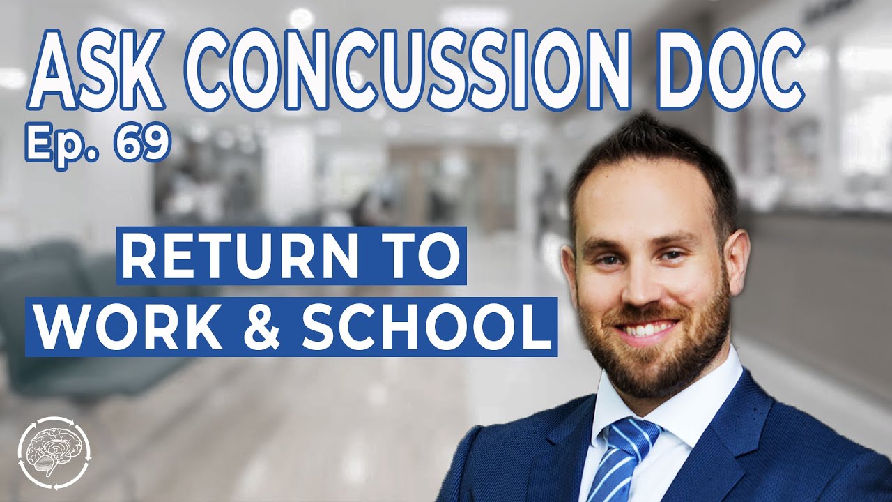 Return To Work / Return To School After Concussion | ACD - Ep. 69 - YouTube