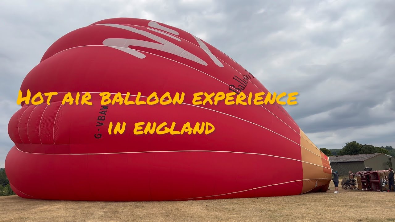 Hot air balloon experience in England! Virgin balloon flights ...