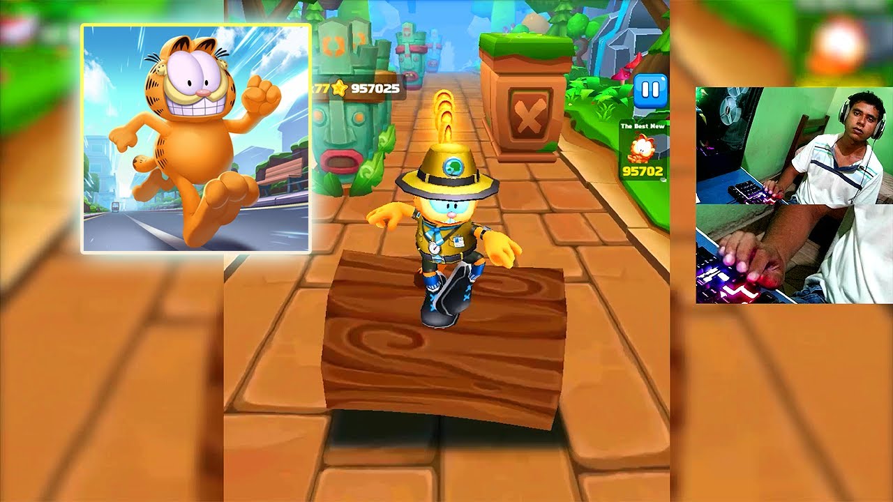 Garfield Rush PC Gameplay / Garfield Explorer - Endless Runnig Game ...