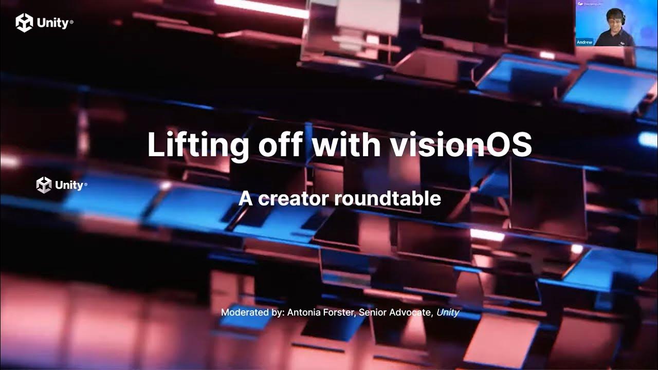 #01 visionOS 개발 시작하기 | visionOS | Unity Global Webinar - YouTube