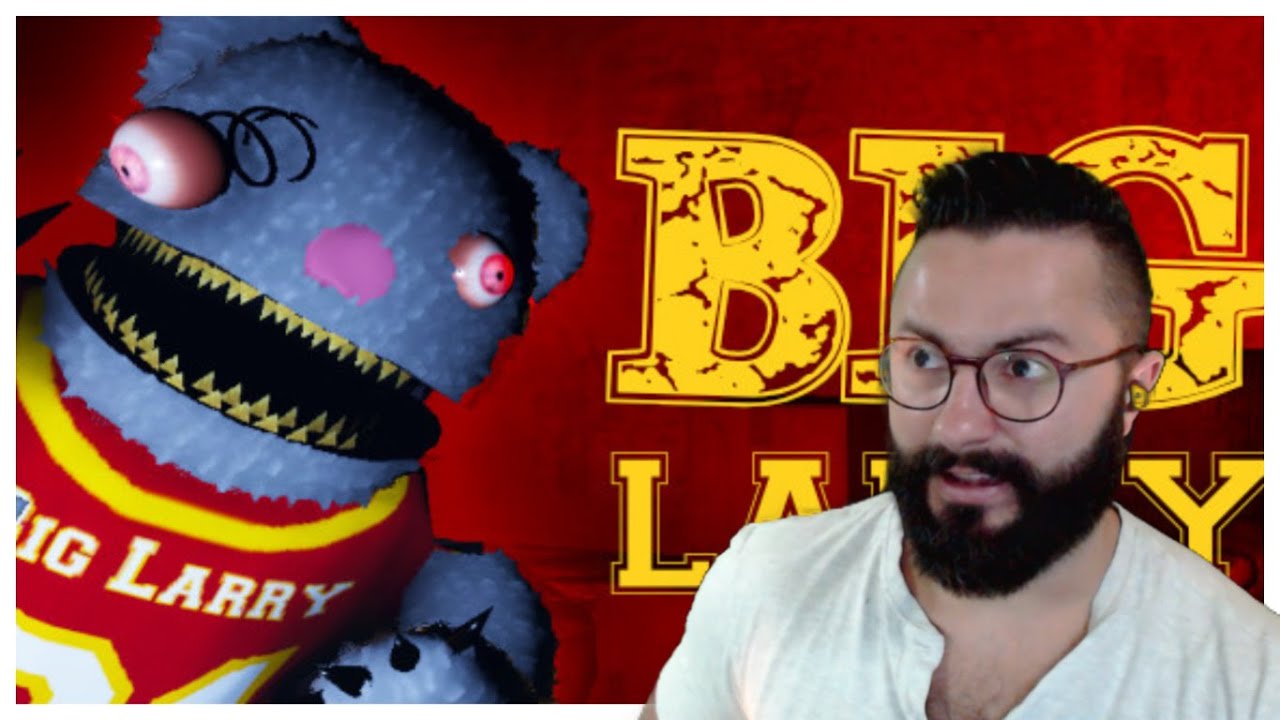 THREE SCARY HORROR GAMES LIVE Featuring BIG LARRY - YouTube