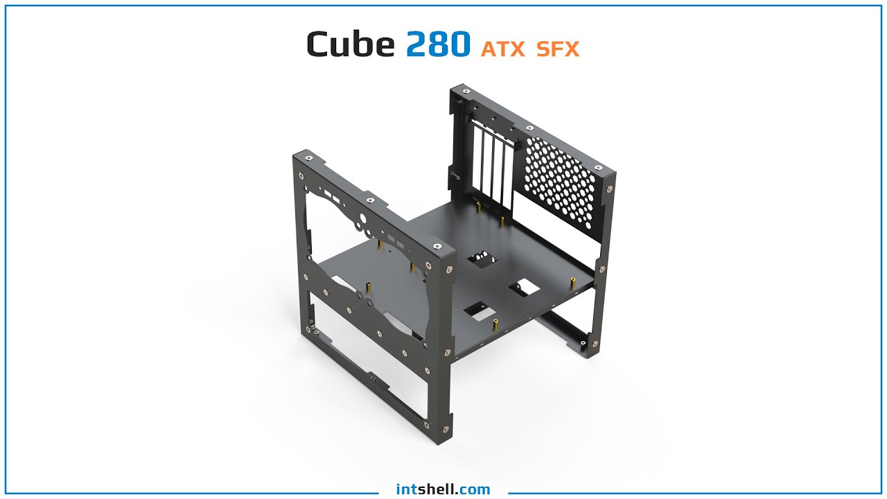корпус intshell Cube 280 - YouTube