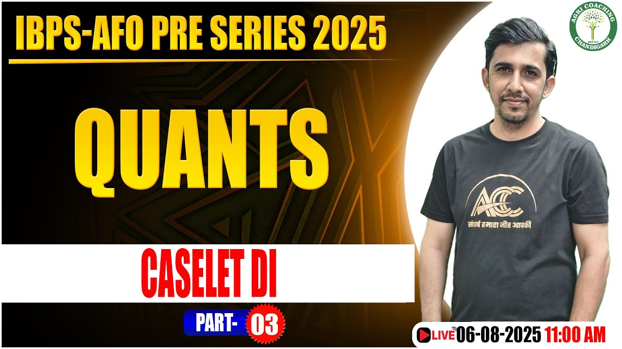 IBPS-AFO 2025: Caselet DI - 3 Questions with Tricks | Speed + Accuracy ...