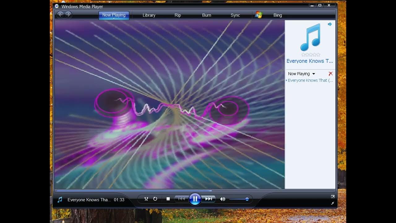 Windows Media Player 11 Plays "Everyone Know That" (FULL) - YouTube