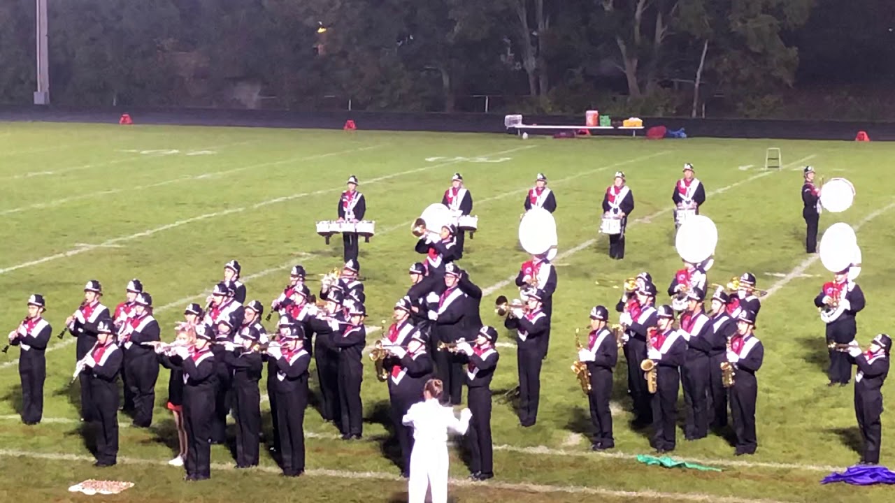 RCHS Marching Band 9-27-19 - YouTube