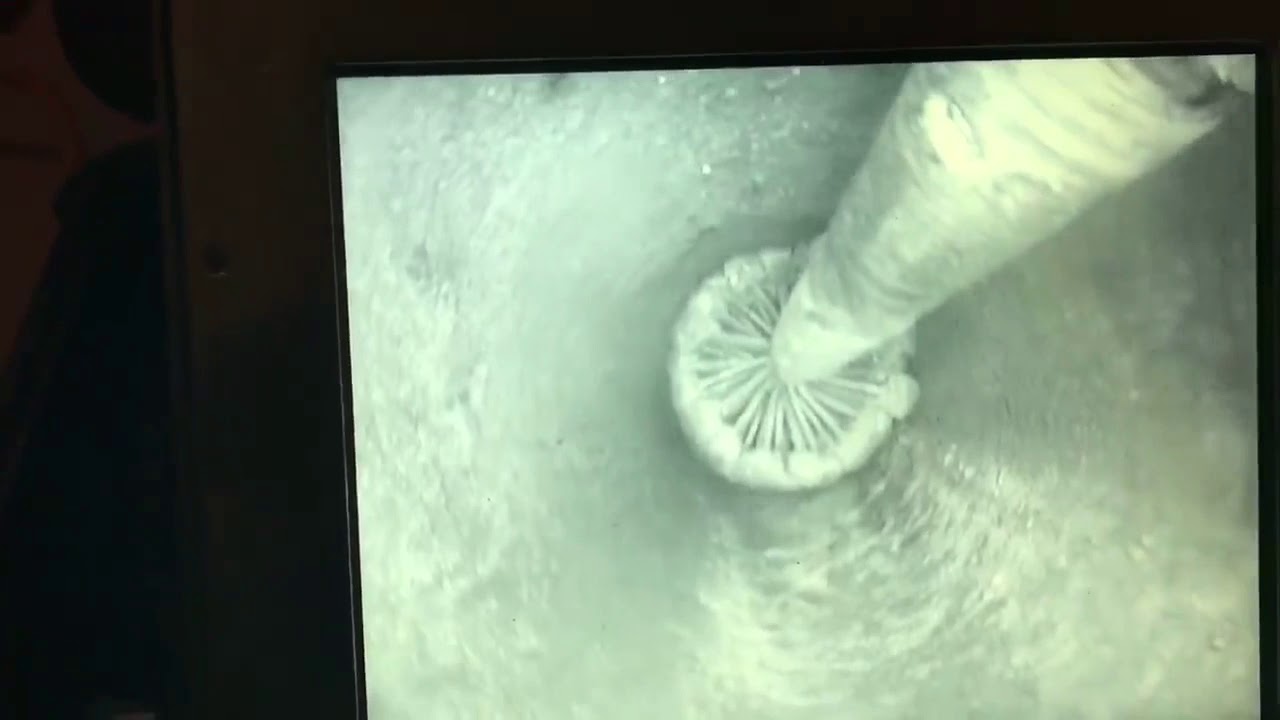 Cleaning 2 Inch Cast Iron Pipe - YouTube
