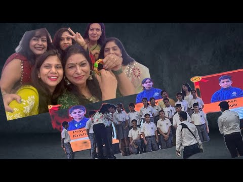 Son’s school function and mom’s kitty party on saawan theme | Fun with ...