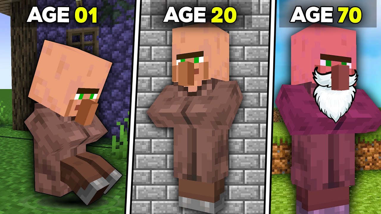 Surviving 99 Years as a Villager in Minecraft! - YouTube