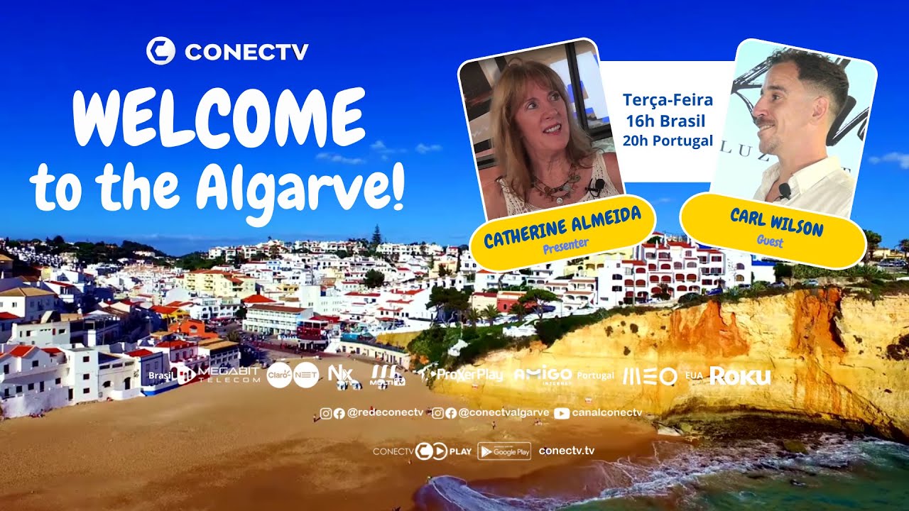Welcome to the Algarve | Programa 16 | Carl Wilson - YouTube