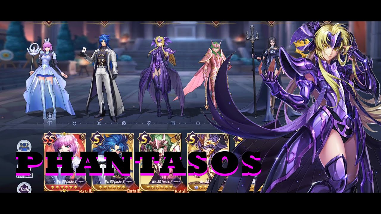 Probando a Phantasos, Saint Seiya Awakening - YouTube