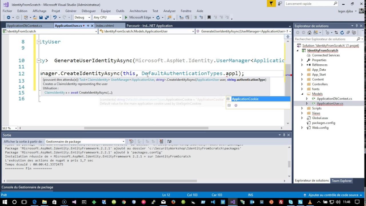 ASP.NET MVC : la gestion des utilisateurs from scratch - YouTube