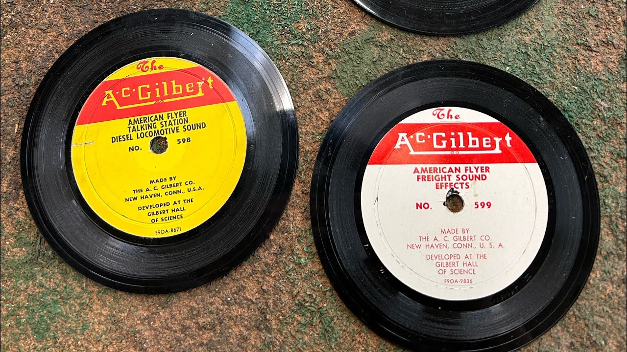 American Flyer: Talking Station Records, 7 Known Recordings! - YouTube