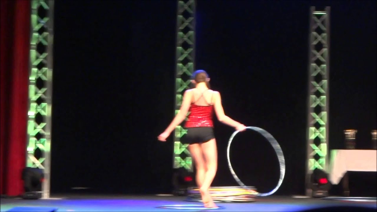 Hula Hoop Dance to Circus - YouTube