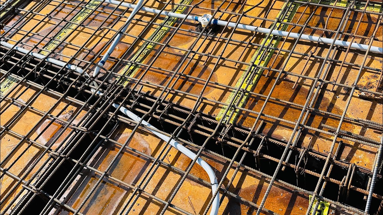 Electrical work // Slab Electrical Pipeing // #electrician_aniket # ...