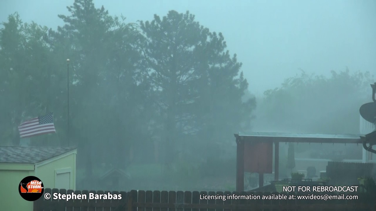 Oklahoma City Straight Line Winds (04/21/2017) - YouTube