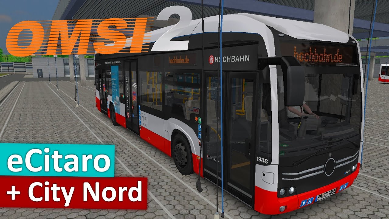 OMSI 2 - Mit dem eCitaro durch die Hamburger City Nord! | Let's Play ...