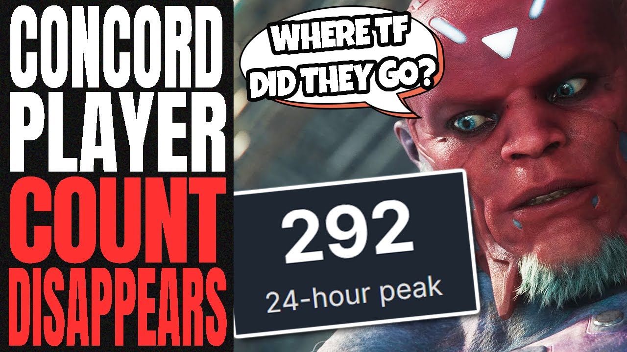 Woke DEI Game Concord LOST HALF OF ITS PLAYERS | Developers PANIC As ...