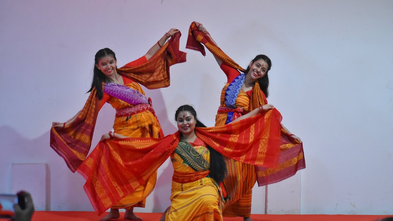 Bodo dance || Assam || folk - YouTube