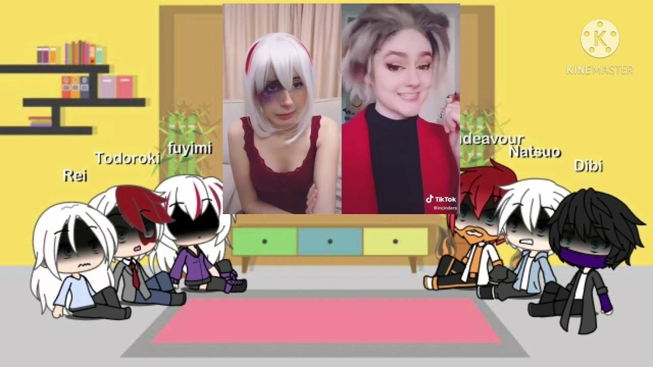 todoroki family reacts to fuyimi part 1/? [ original] read description ...