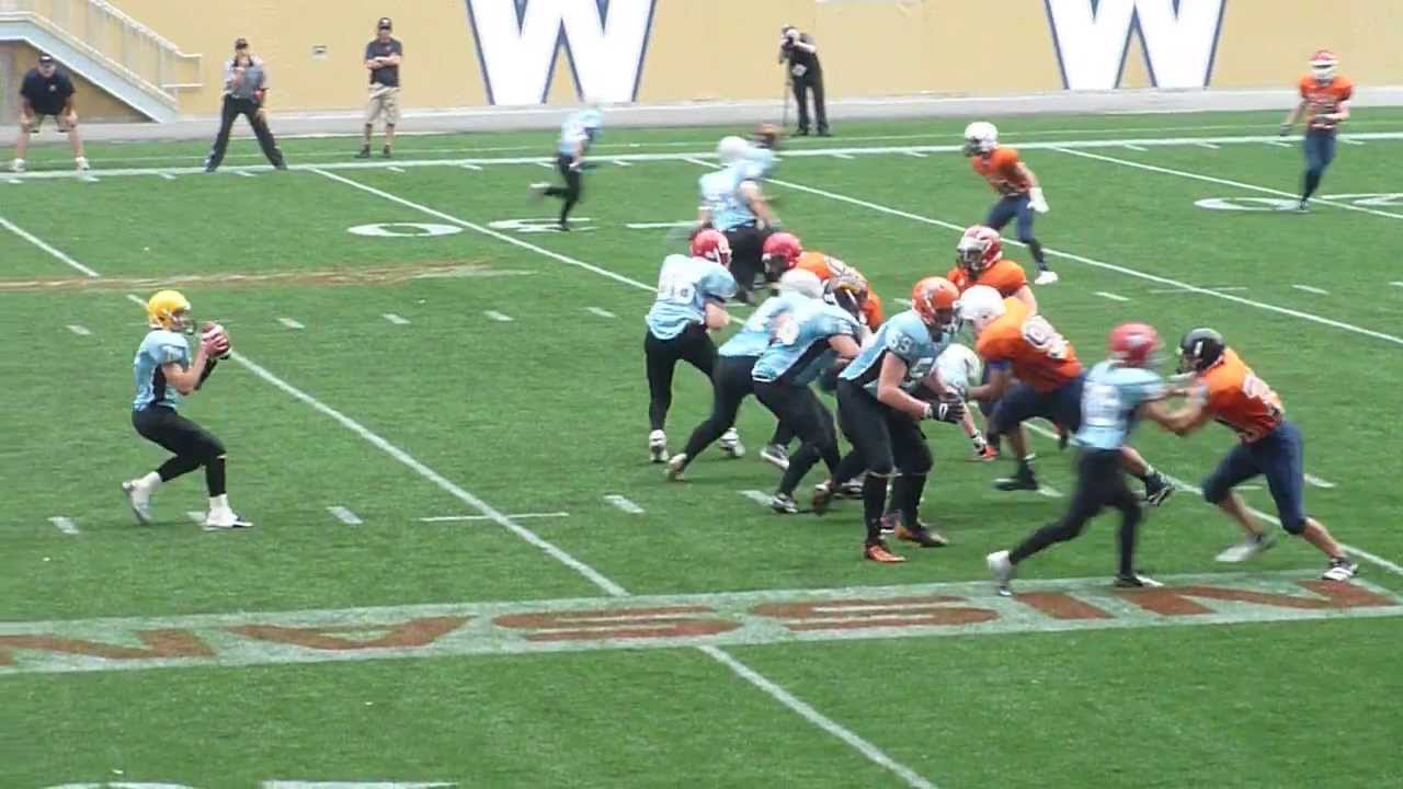 Stewart 23 yard INT return - YouTube