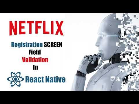 How to Add Field Validation to Your React Native Register Screen created using chatGpt - YouTube