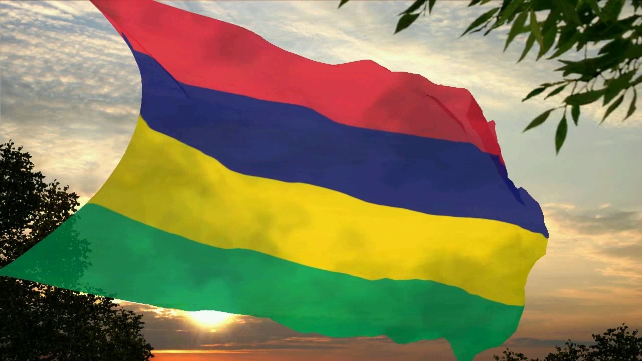 Flag and anthem of Mauritius - YouTube