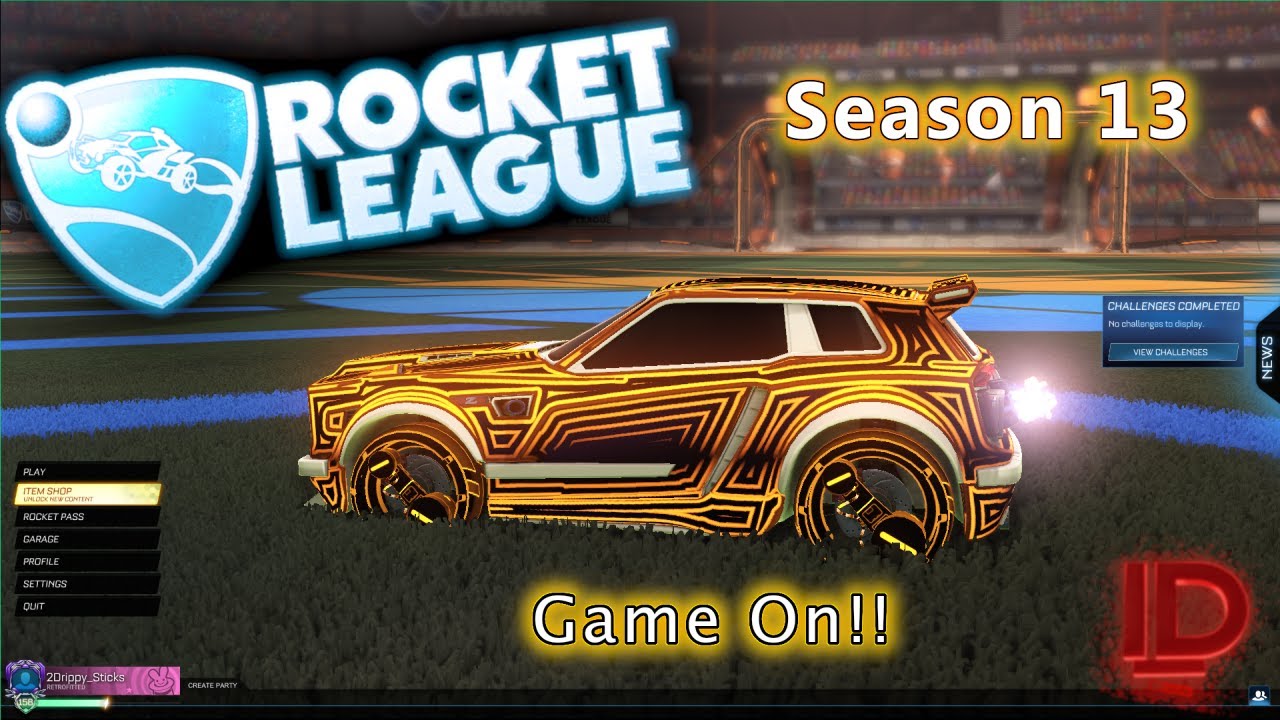 Rocket League Season 13 Grinding Ranked 2s For Improvement Probably