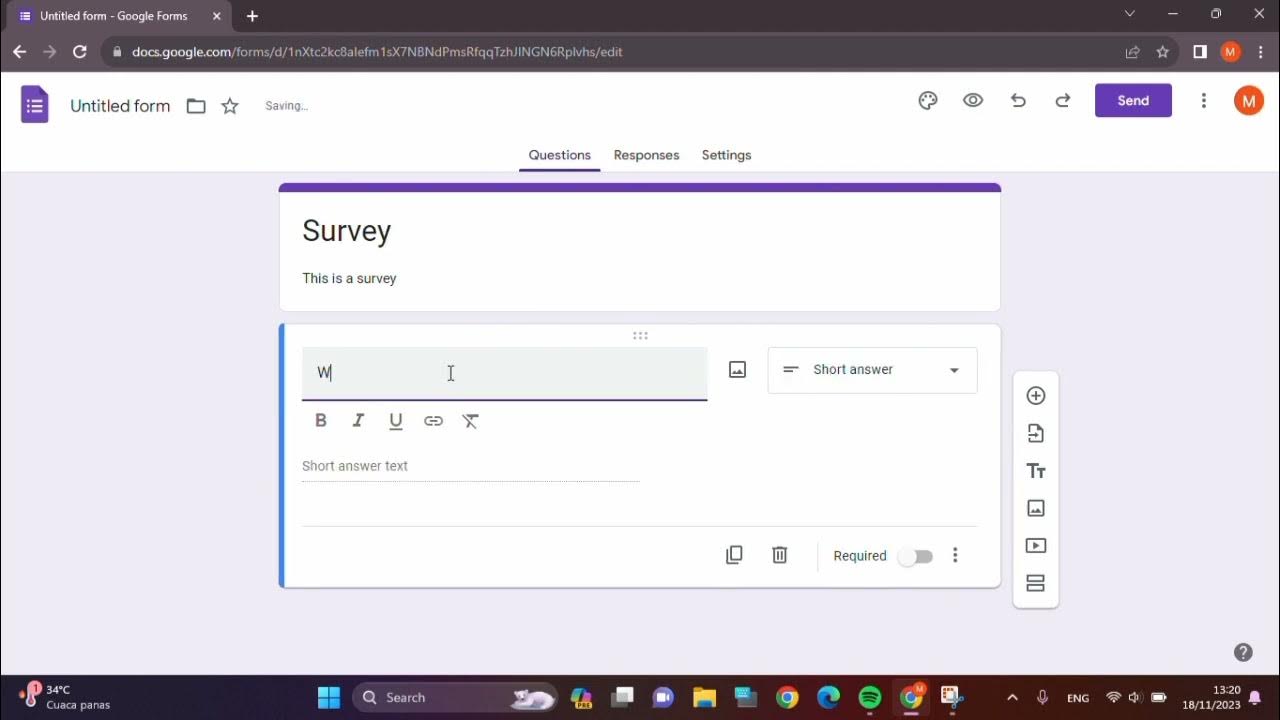 Google Forms Tutorial: Create Forms for Surveys and More - YouTube