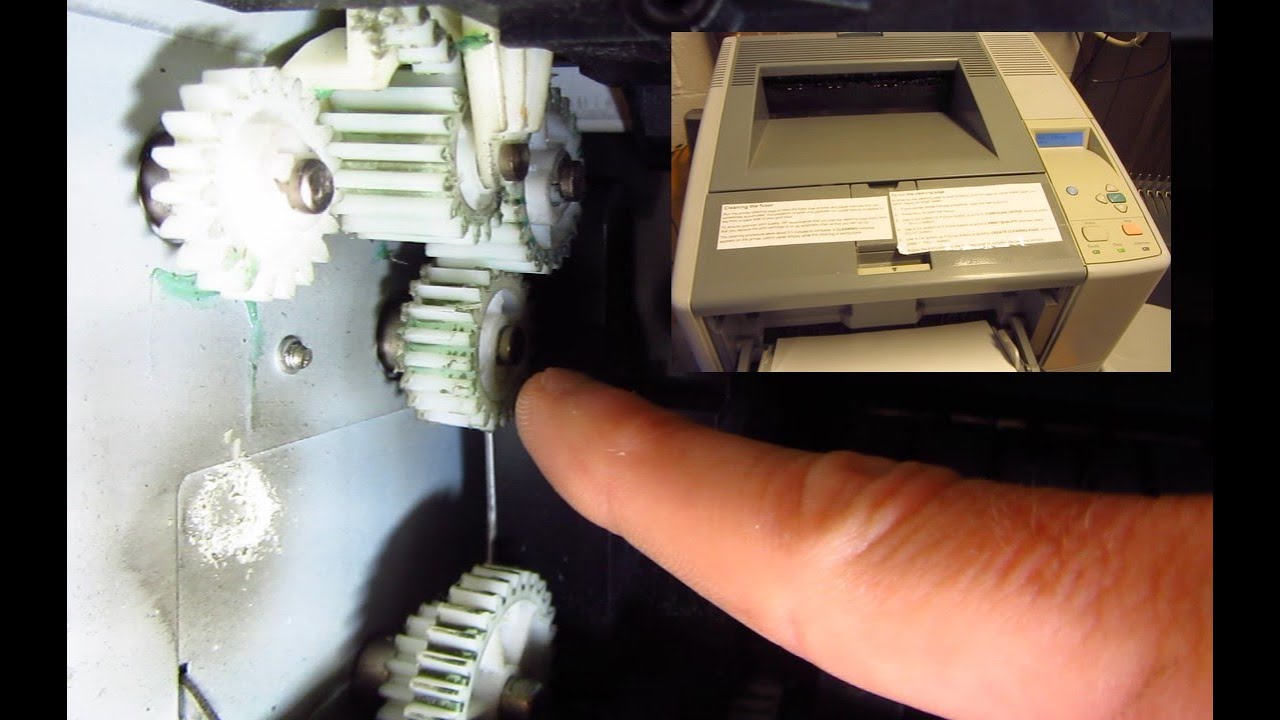 HP LaserJet 2400 2410 2420 2430 replace Fuser Drive Gears printer ...