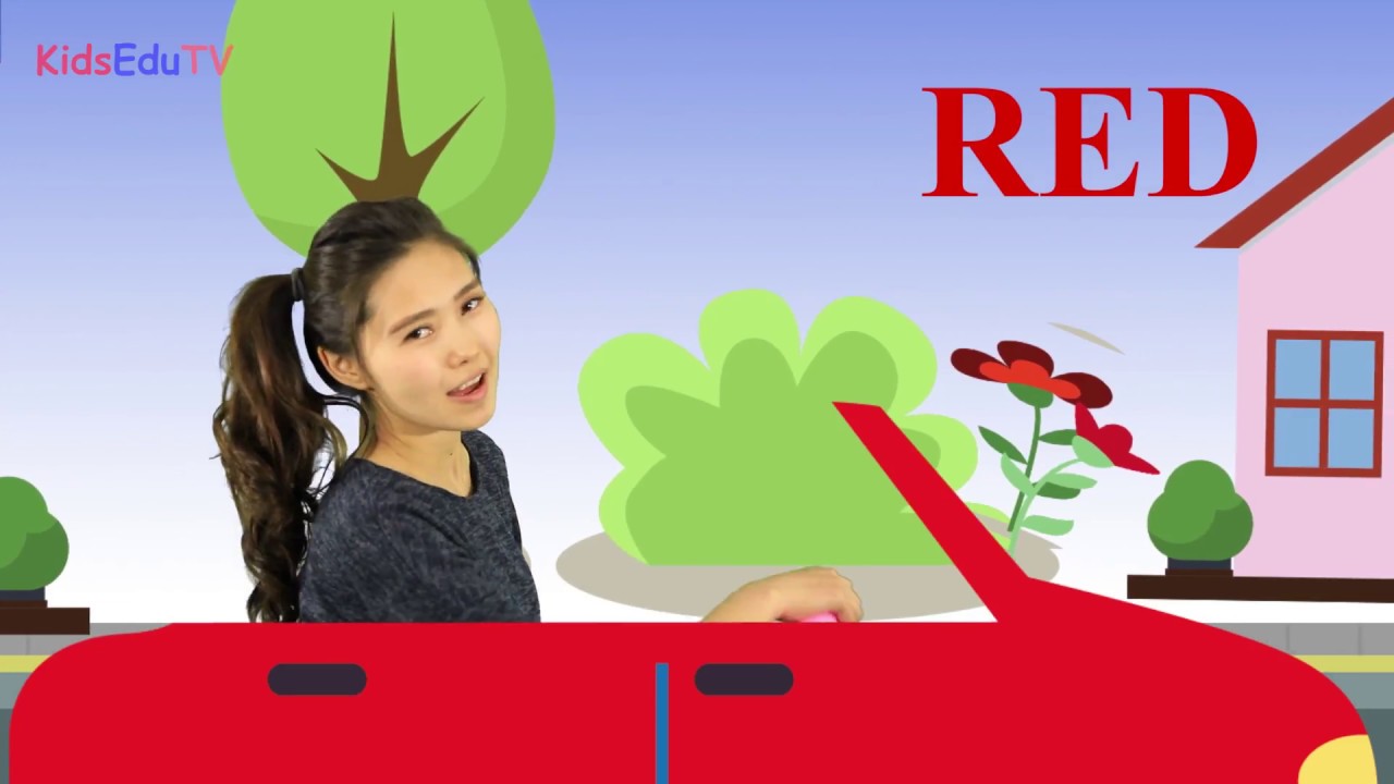 Car colors changes while driving. Simple Learn Colors Song for Kids ...