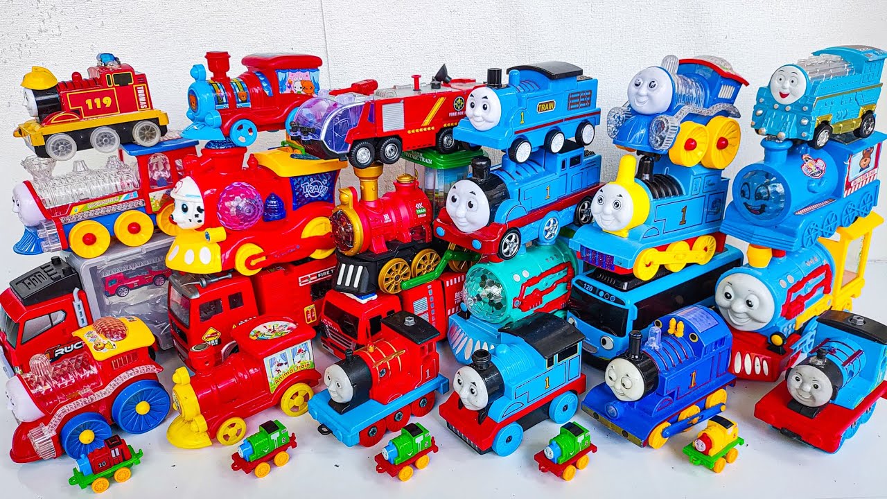 Mainan Thomas & Friends, Funny Loco, Collection Tayo little Bus, Thomas ...