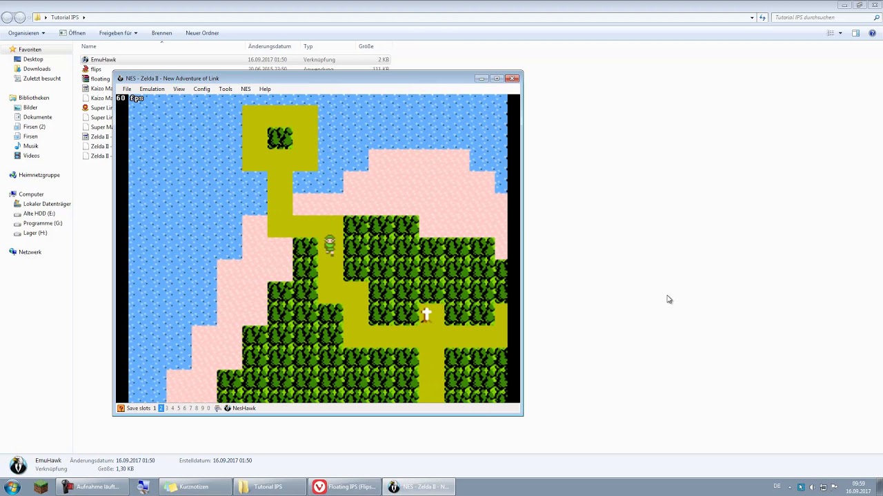 Tutorial: Von der IPS/BPS Datei zur spielbaren ROM - YouTube