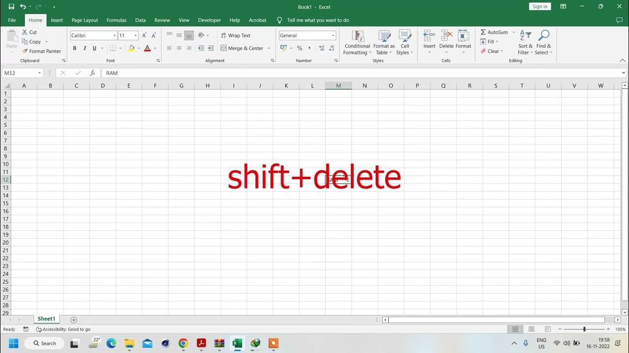 Excel Shortcuts 2022 - YouTube