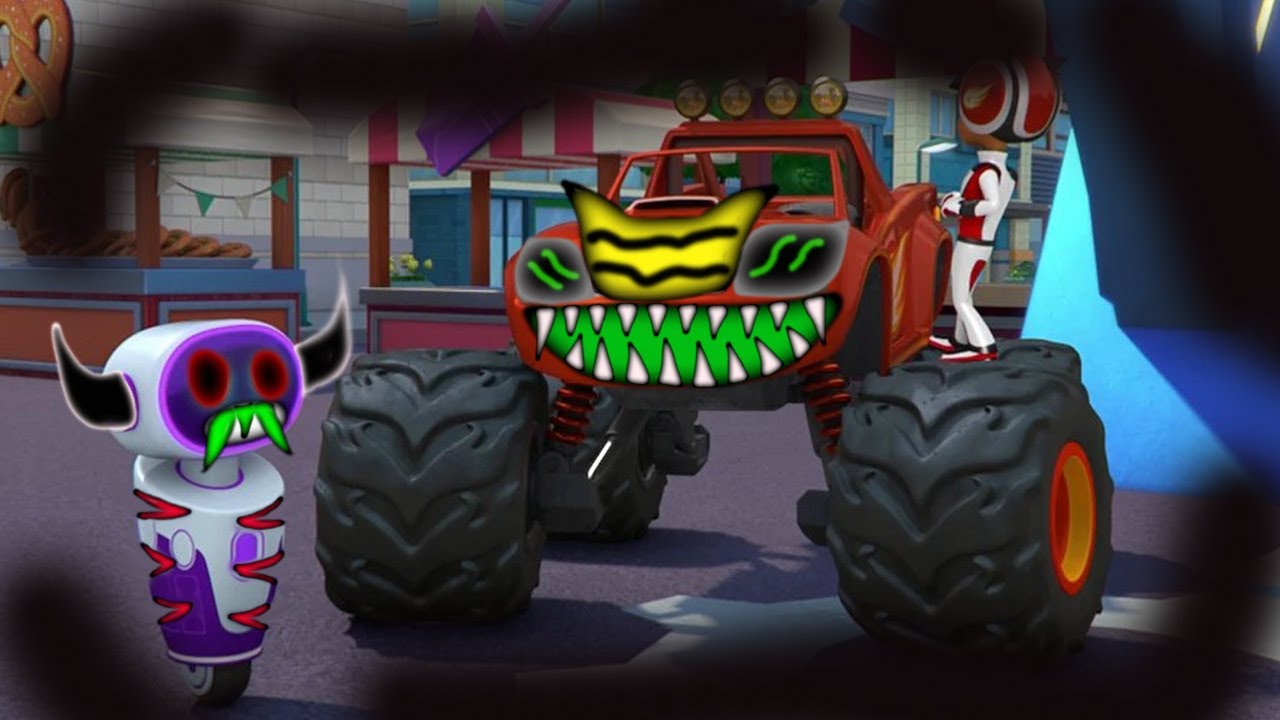 Monsters How Should I Feel | BLAZE AND THE MONSTER MACHINES Megabot The ...