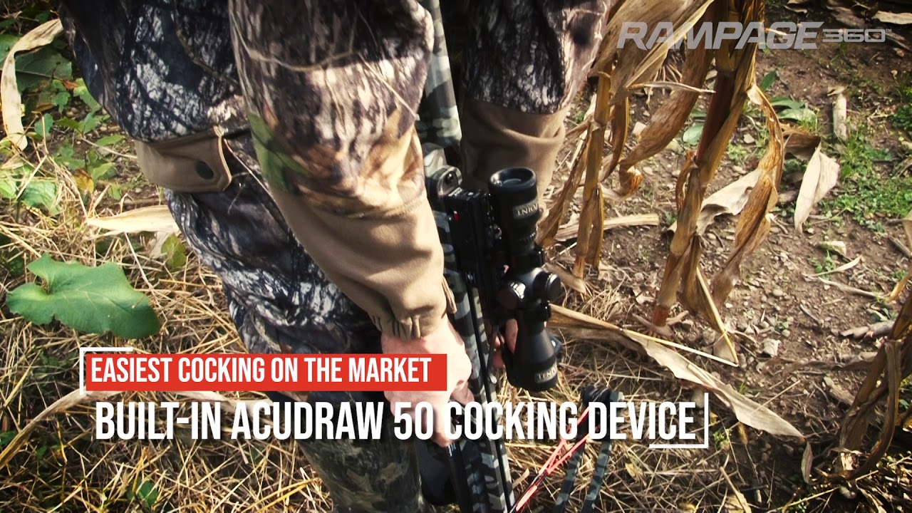 Wicked Ridge Rampage 360 Crossbow | TenPoint Crossbows - YouTube