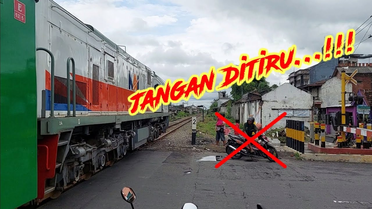 Kereta Api BRANTAS, stasiun blitar kota, @agilblitar #keretaapi # ...