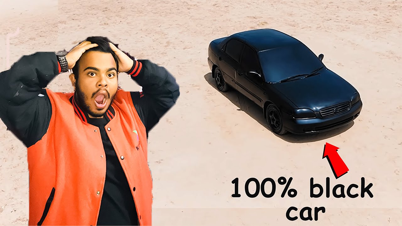This is World's Blackest Car - 100% Black - YouTube
