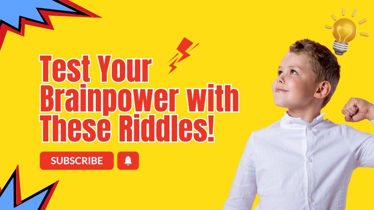 Test Your Brainpower with These Riddles! - YouTube