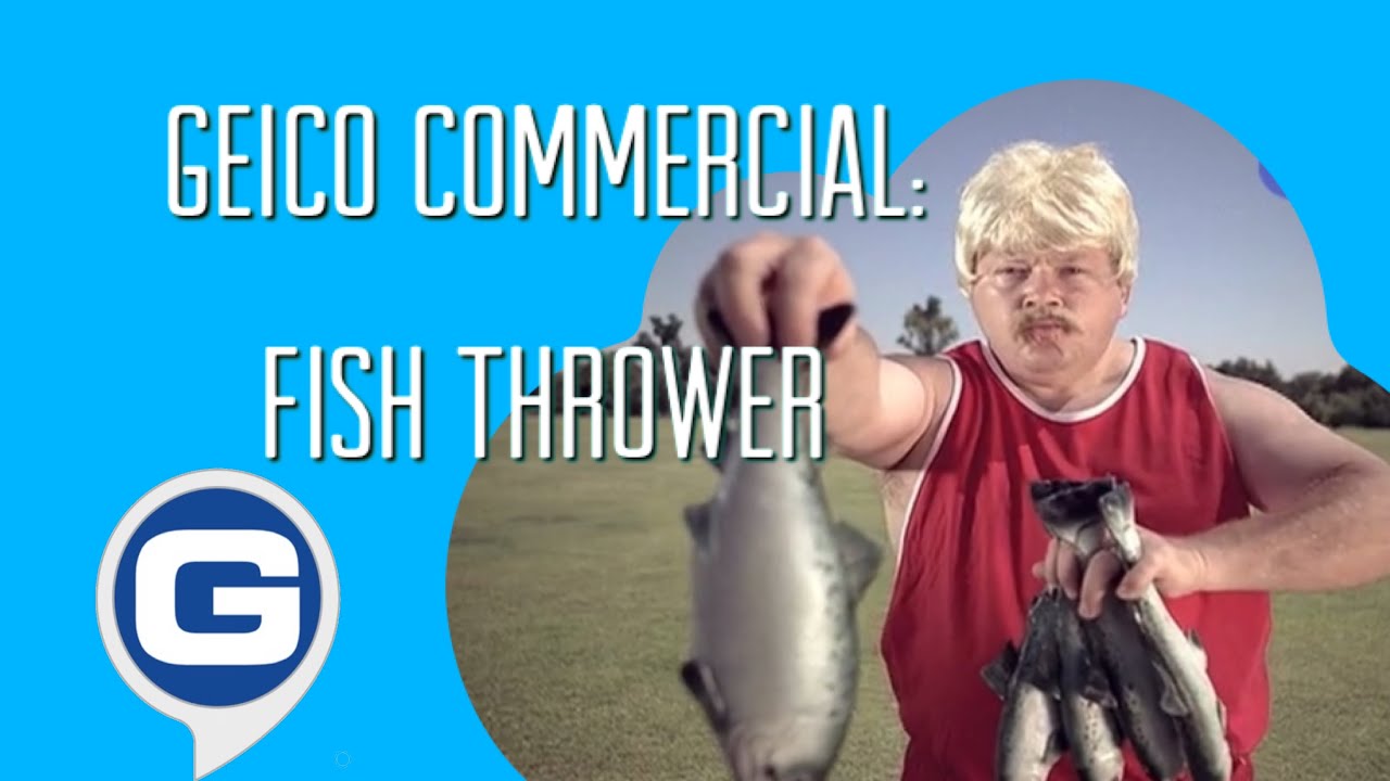 GEICO Commercial - Fish Thrower 🎣🐠 (2003) - YouTube
