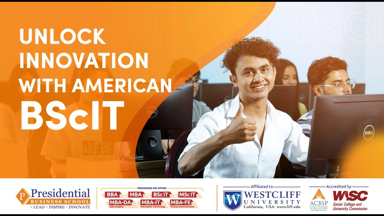 American Bscit At Presidential Business School Youtube