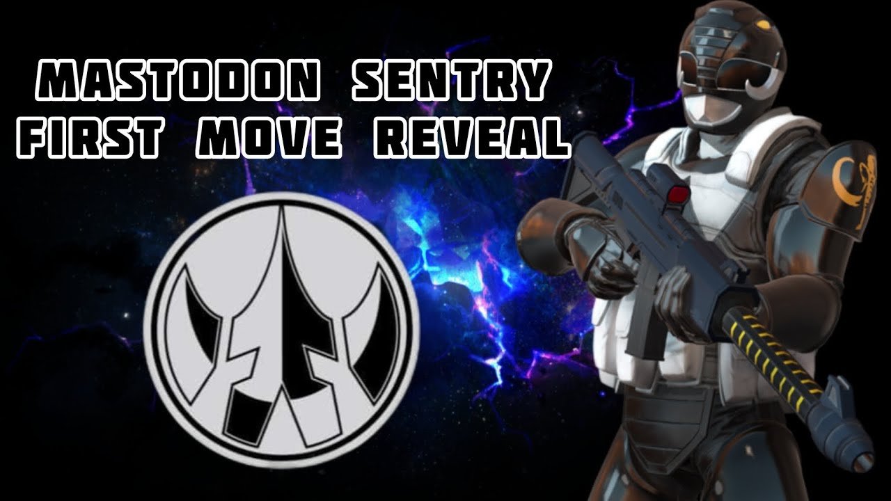 Power Rangers Legacy Wars Mastodon Sentry first move reveal - YouTube
