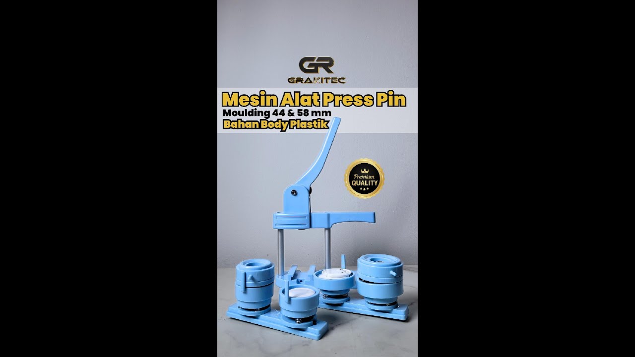 Mesin Alat Press Pin Moulding 44 & 58 mm Bahan Body Plastik | Proses ...