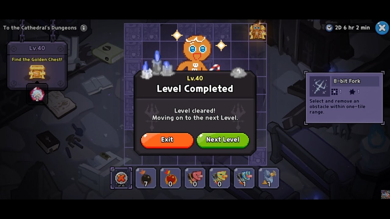 Secrets of the Order: Cathedral Dungeon Level 31 ~ 40 - Cookie Run ...