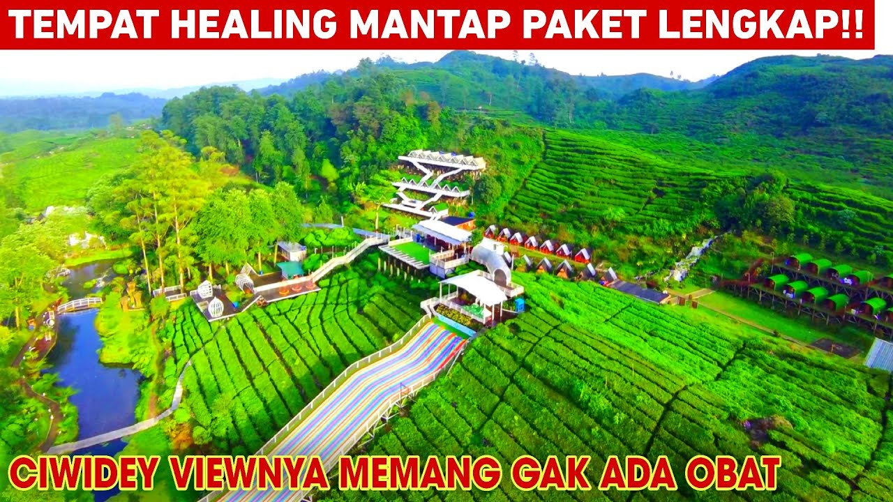 ECOPARK CURUG TILU RANCABALI CIWIDEY!! TEMPAT HEALING MANTAP & LENGKAP ...